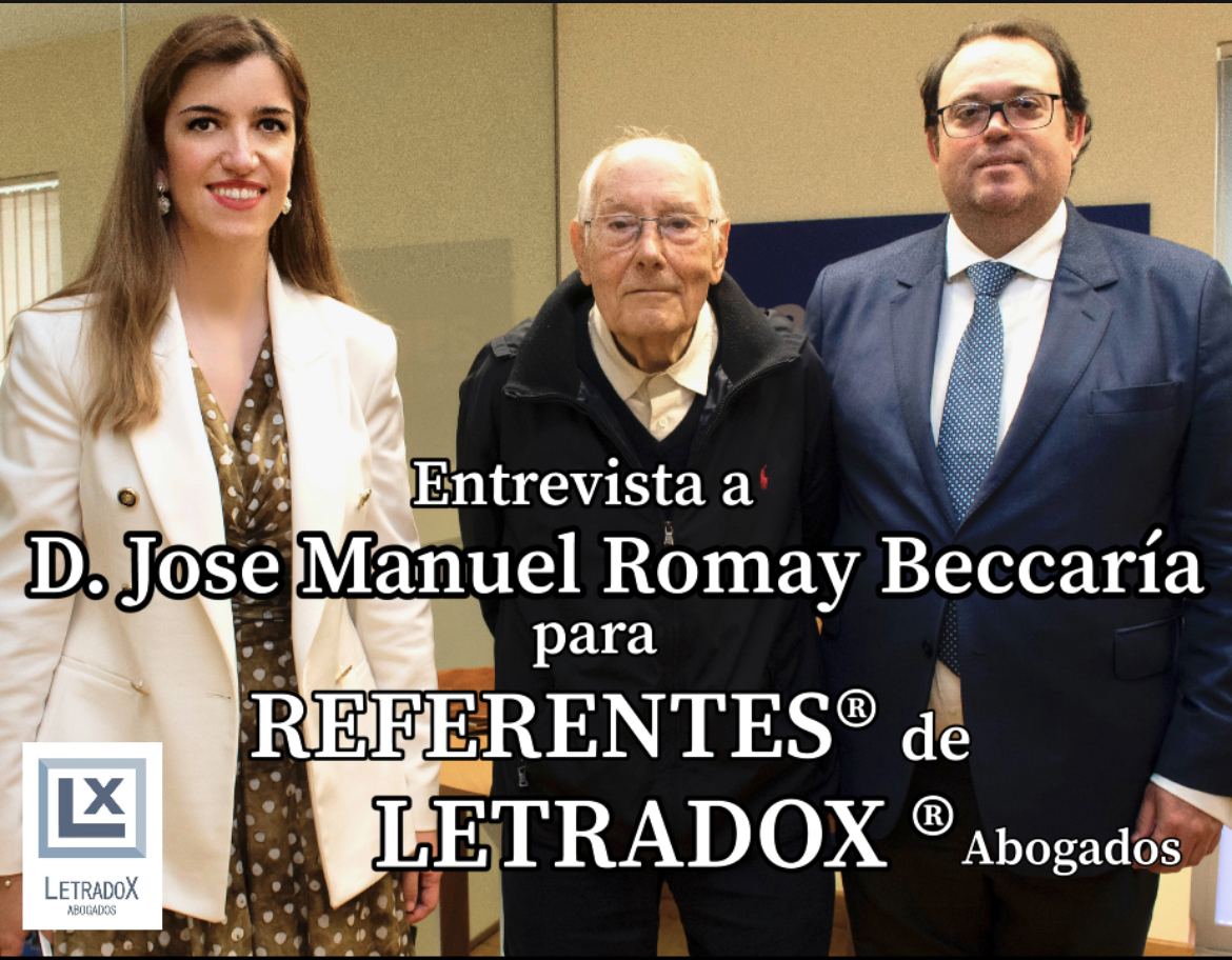 Entrevista a D. José Manuel Romay Beccaría. REFERENTES®